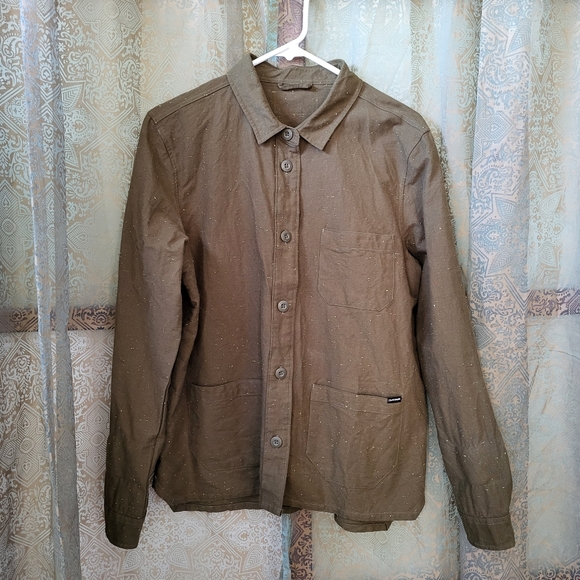 Dakine | Jackets & Coats | Dakine Olive Green Chore Jacket Shacket L ...